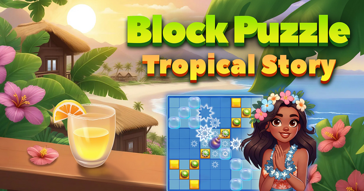 Block Puzzle Tropical Story - Online Spel - Speel Nu | Spele.nl