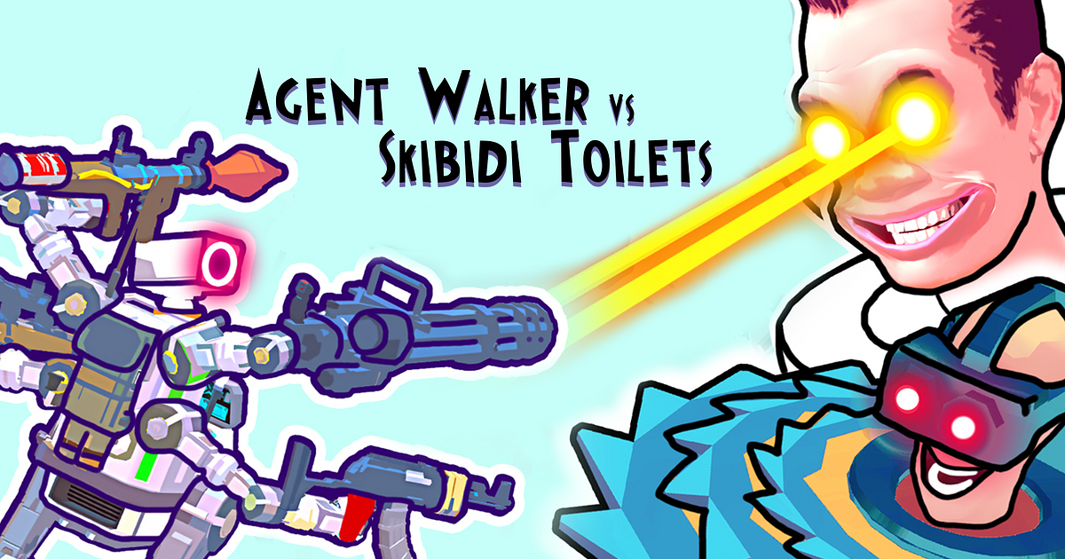 Agent Walker vs Skibidi Toilets - Online Spel - Speel Nu | Spele.nl
