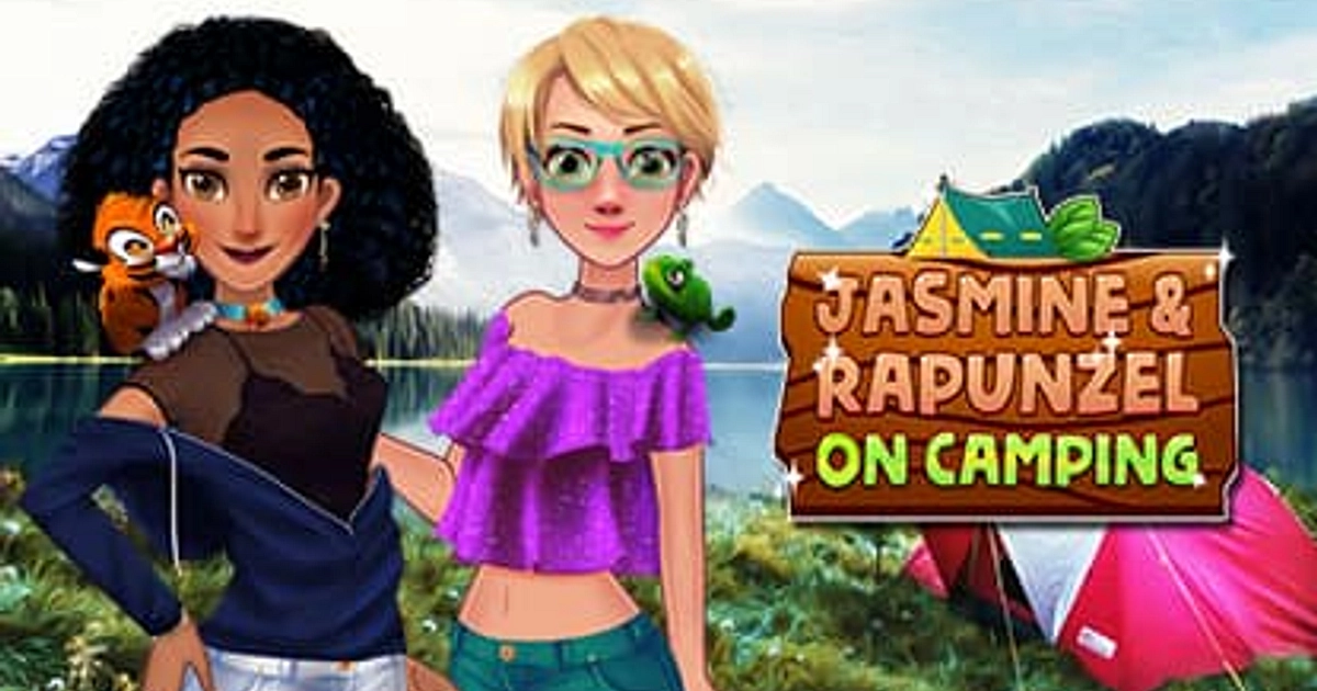 Jasmine en Rapunzel Gaan Kamperen - Online Spel - Speel Nu | Spele.nl