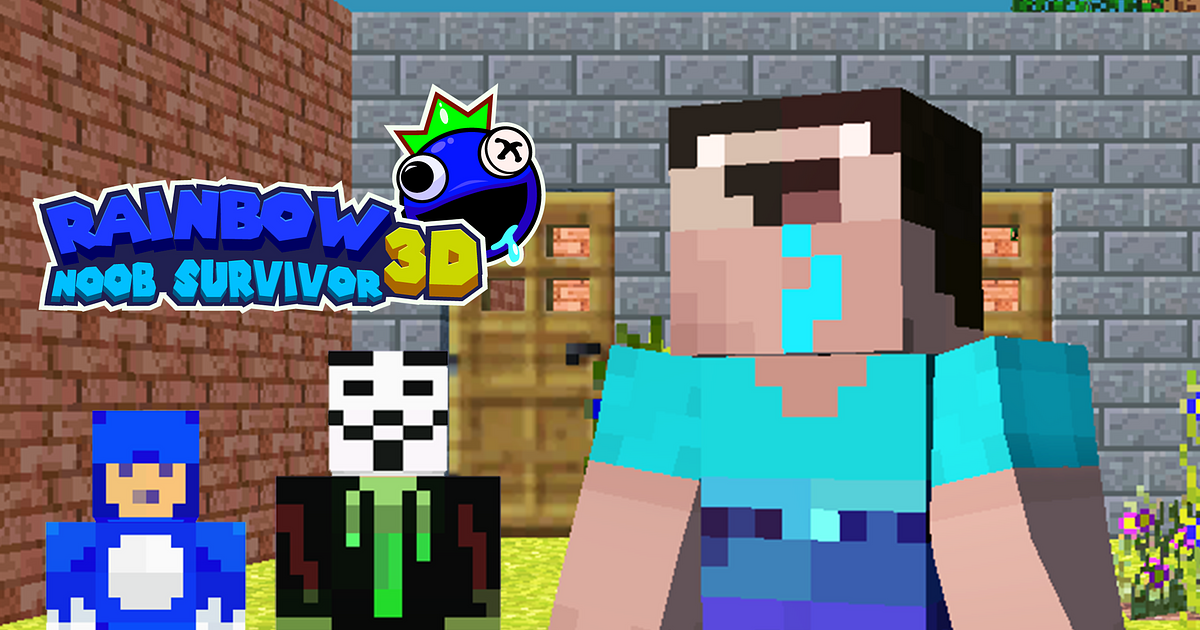 Rainbow Noob Survivor - Online Spel - Speel Nu | Spele.nl