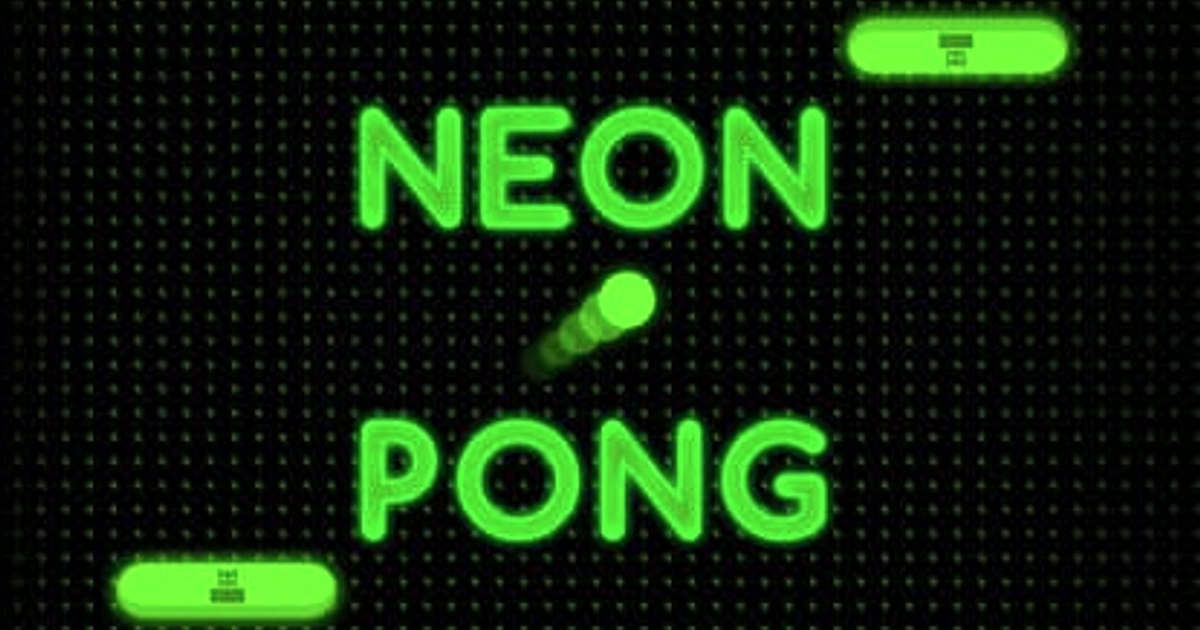 Neon Pong - Online Spel - Speel Nu | Spele.nl