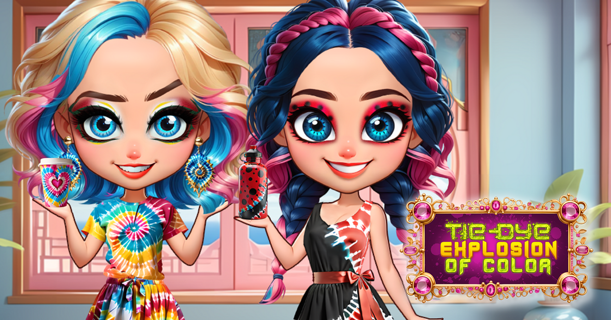 Tie Dye: Explosion of Color - Online Spel - Speel Nu | Spele.nl
