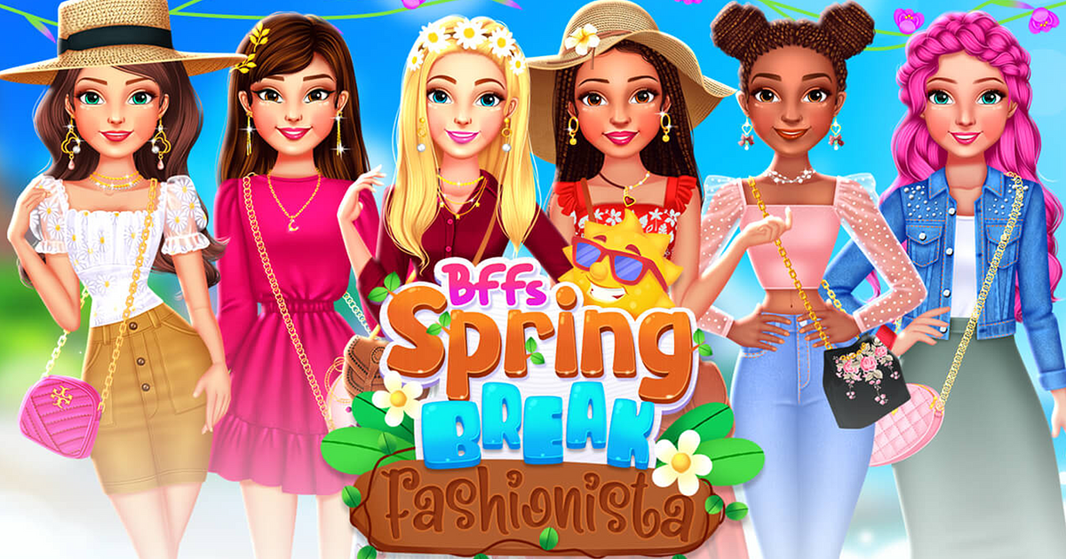 BFF Spring Break Fashionista - Online Spel - Speel Nu | Spele.nl